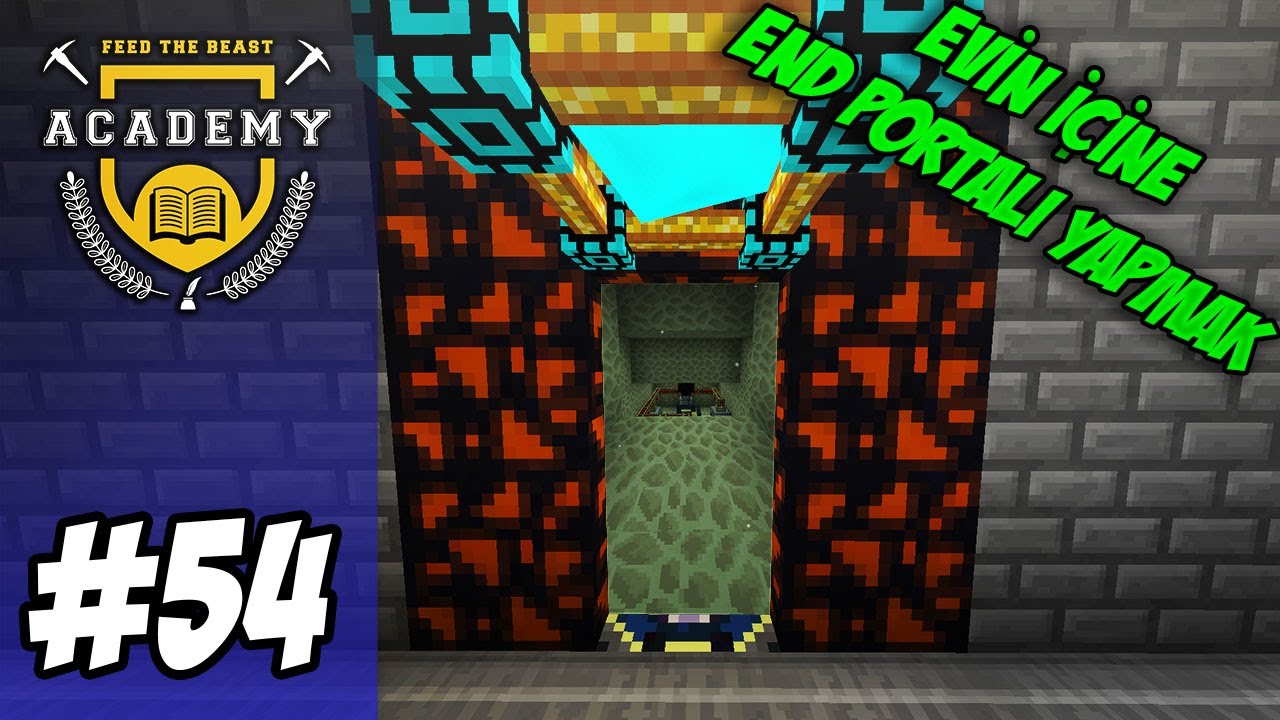 DISLOCATOR İLE IŞINLANMAK | Modlu Minecraft FTB Academy - BÖLÜM 54 ...