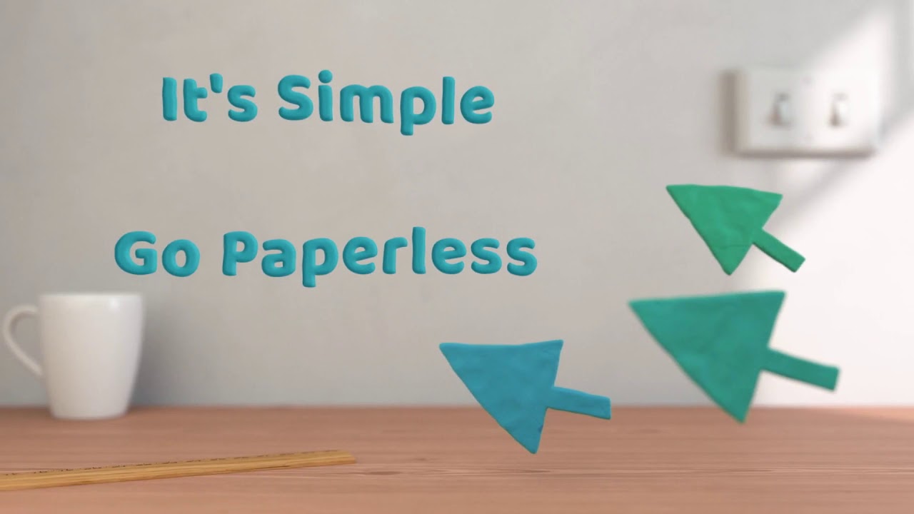 Digitalisation by Going Paperless - Pervidi - YouTube