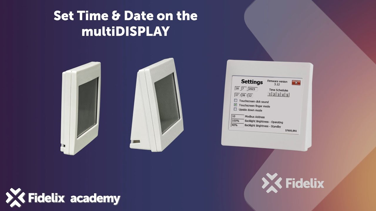 Set Time Date On The Fidelix MultiDISPLAY YouTube set-time-date-on-the-fidelix-multidisplay-youtube