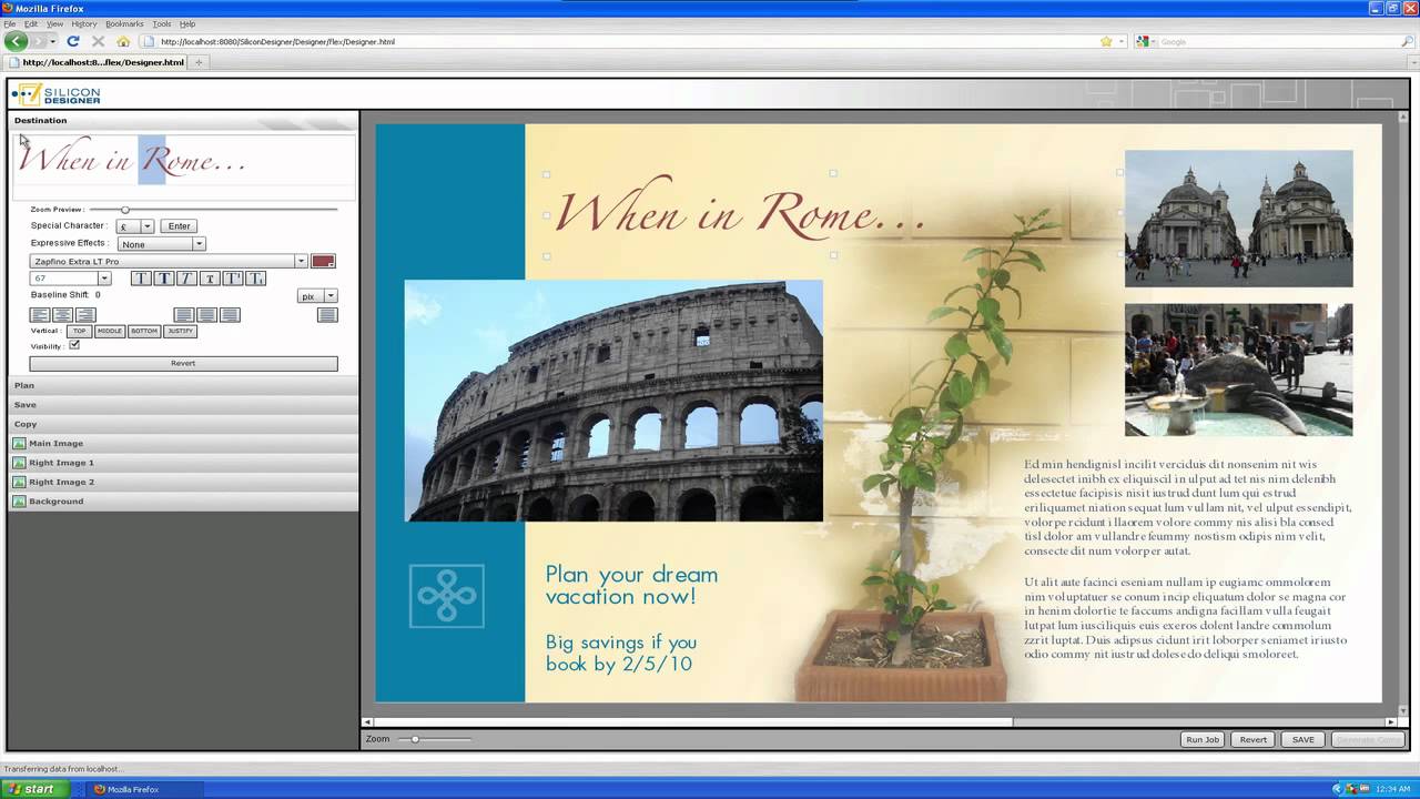 Silicon Designer, very first version - YouTube
