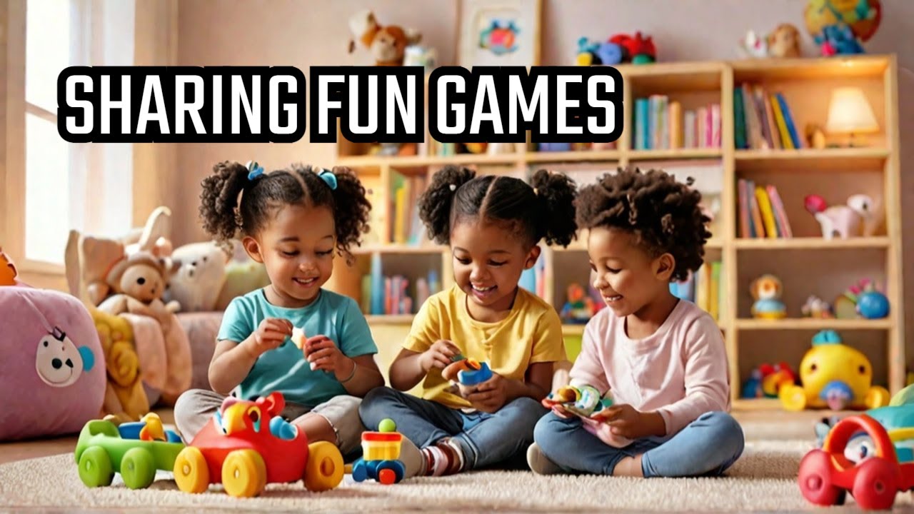 Sharing is Caring! Fun Games & Songs to Teach Kids About Sharing - YouTube