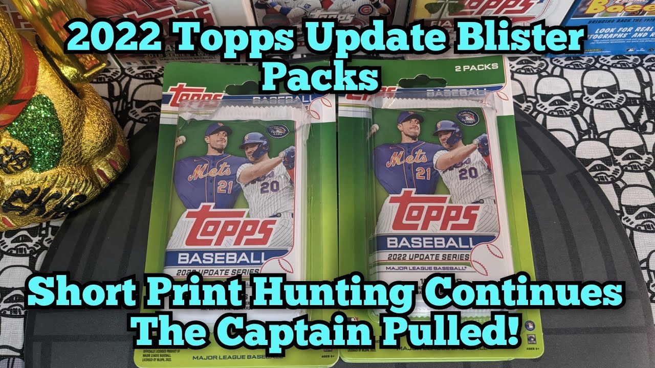 2022 Topps Update Baseball Blister Packs Short Print Hunting Continues ...