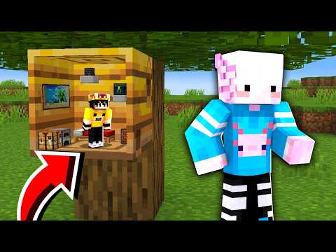 Minecraft'ta Kardeşimi DÜNYANIN EN KÜÇÜK EVİ İLE TROLLEDİM!!