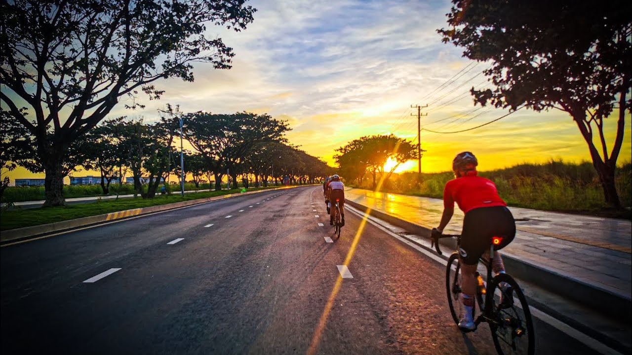 Keep moving, keep cycling, morning favorite sport - YouTube