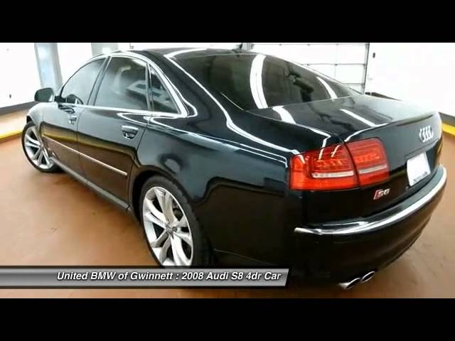 2008 Audi S8 Black