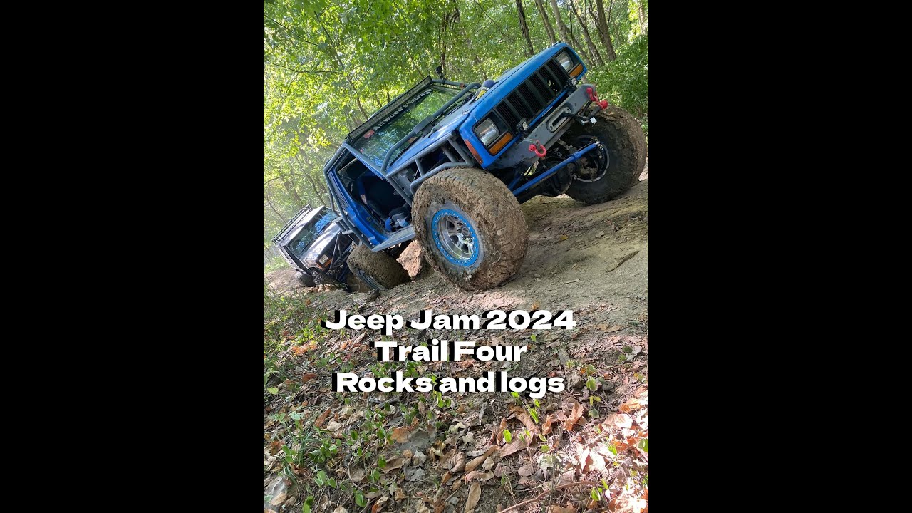 Jeep Jam 2024 Trail 4 More rocks - YouTube