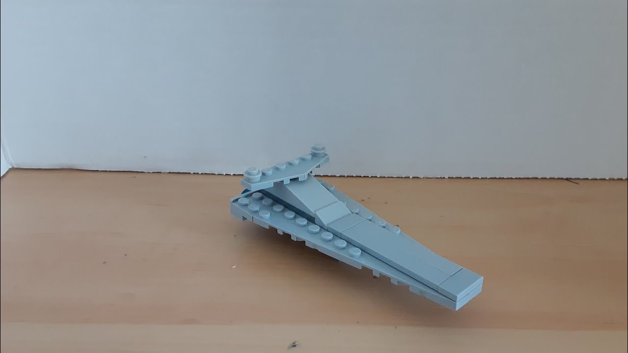 Star wars 25 piece star destroyer for Gold puffin - YouTube
