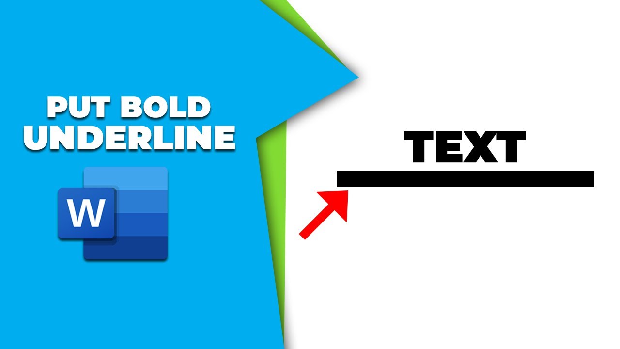 How To Put Bold Underline In Word YouTube how-to-put-bold-underline-in-word-youtube