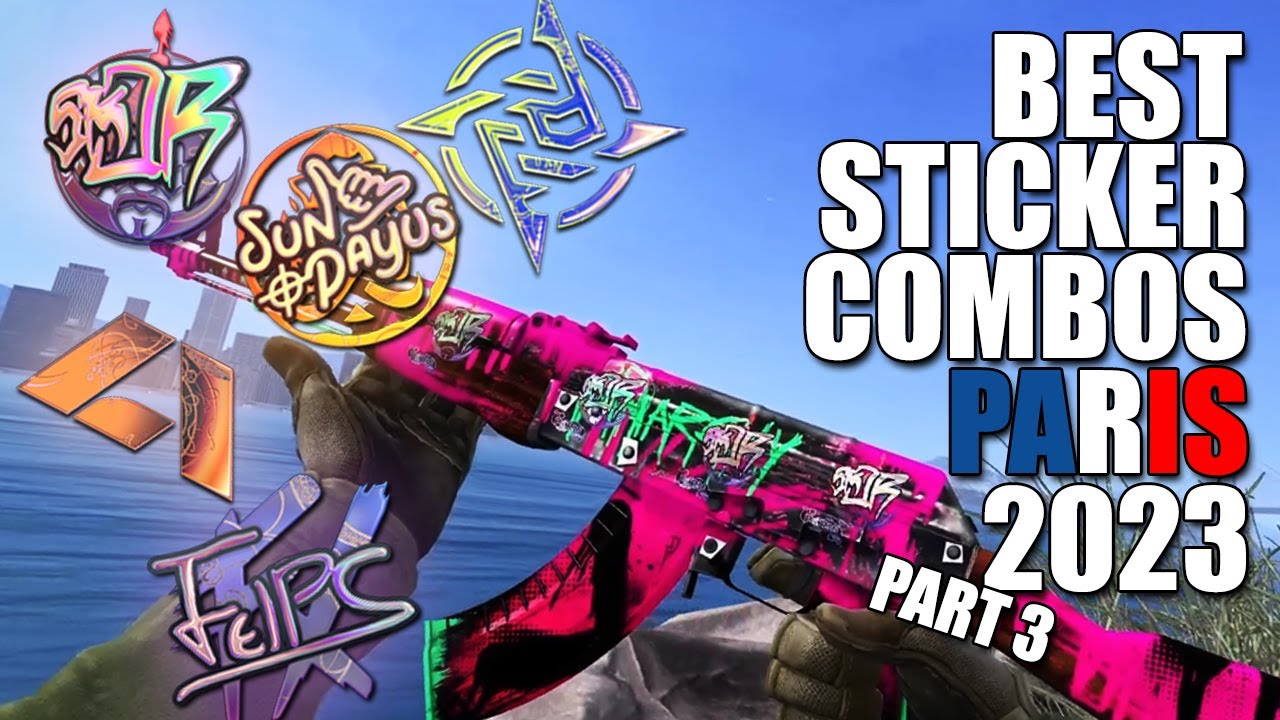 BEST STICKER COMBOS - PARIS 2023 CRAFTS - CS:GO - PART 3 #csgo - YouTube