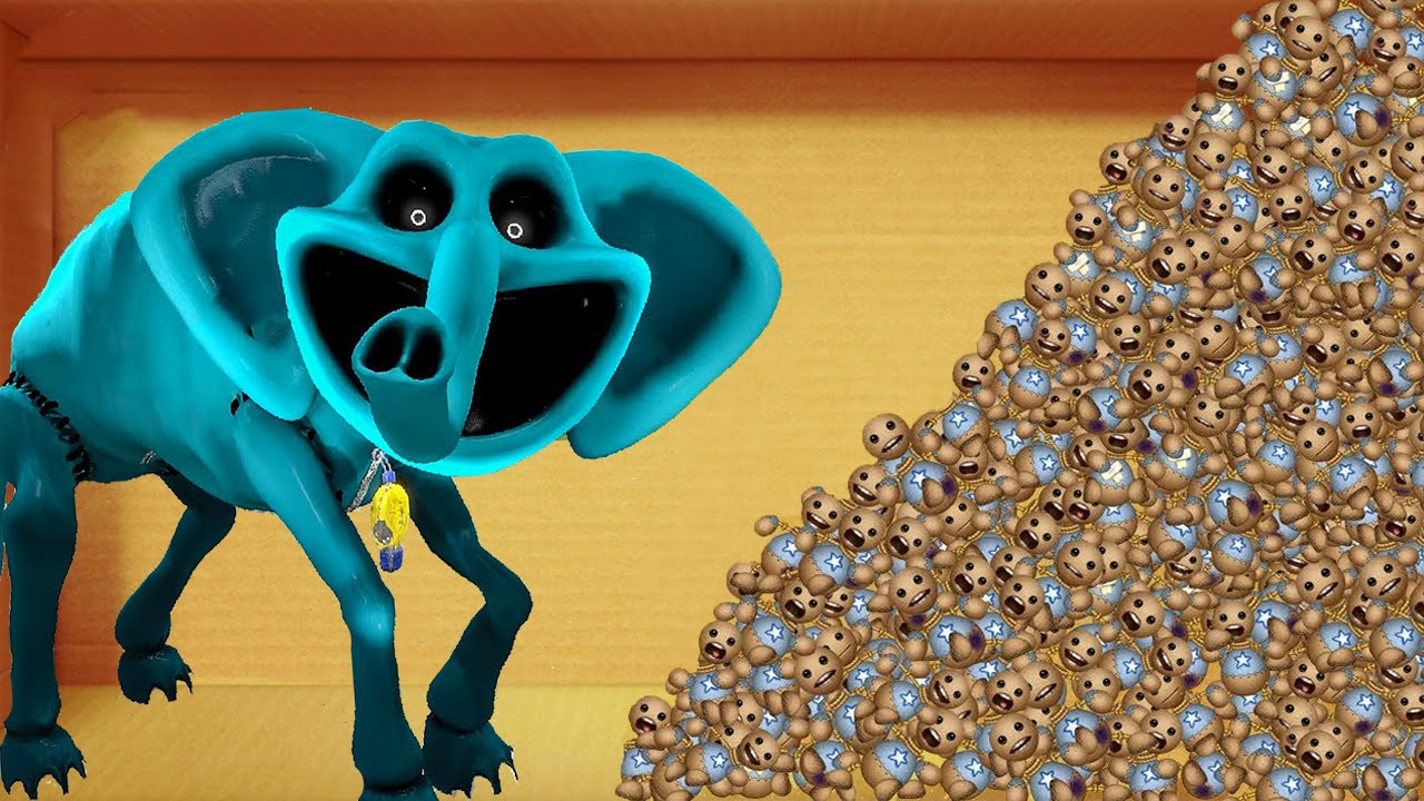 THE BUBBA BUBBAPHANT MONSTER POPPY PLAYTIME CHAPTER 3 VS THE BUDDY BORN ...