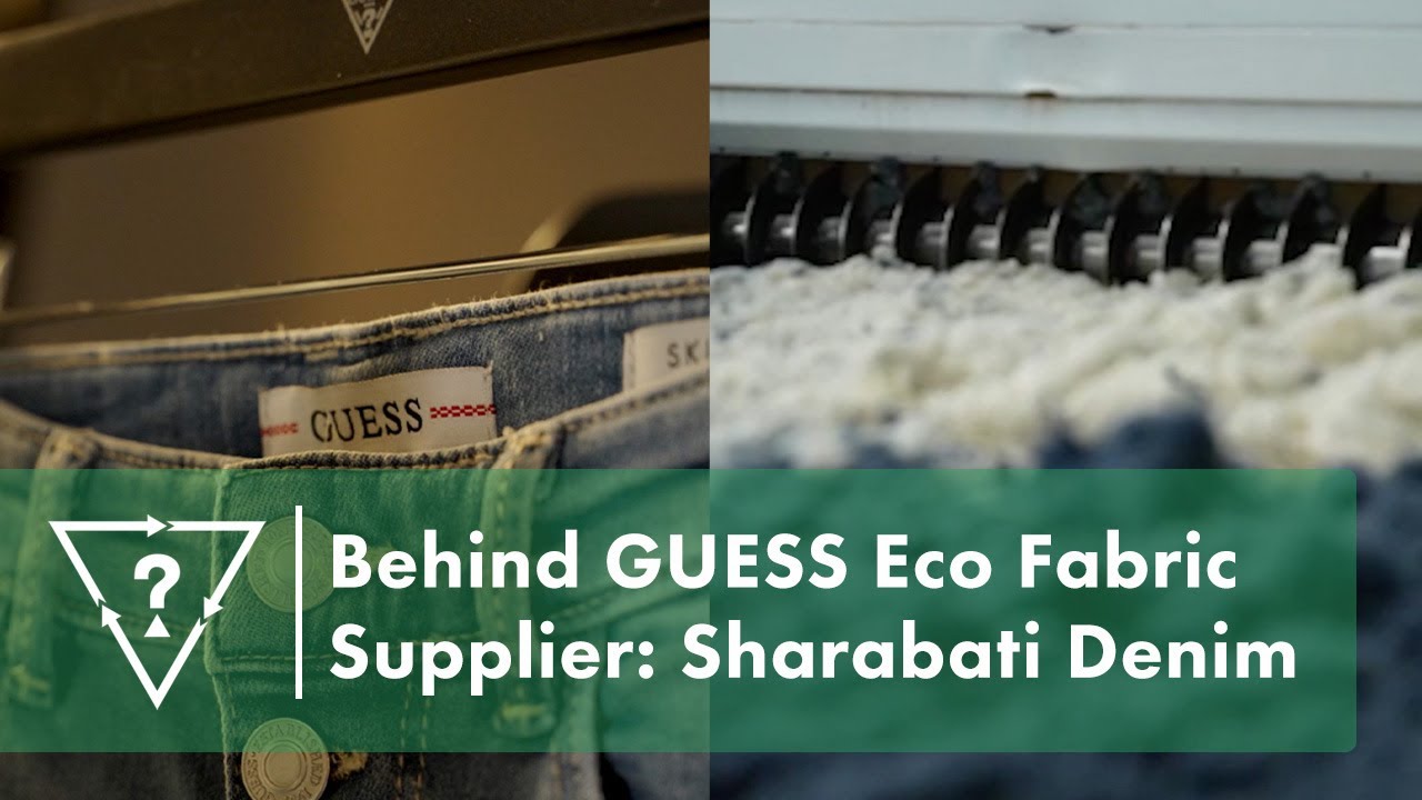 Behind GUESS Fabric Supplier Sharabati Denim | #GUESSEco - YouTube