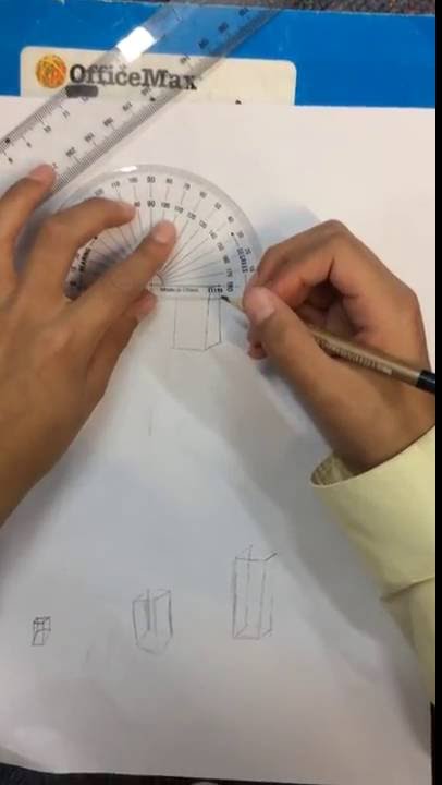 How to draw a Rectangular Prism - YouTube