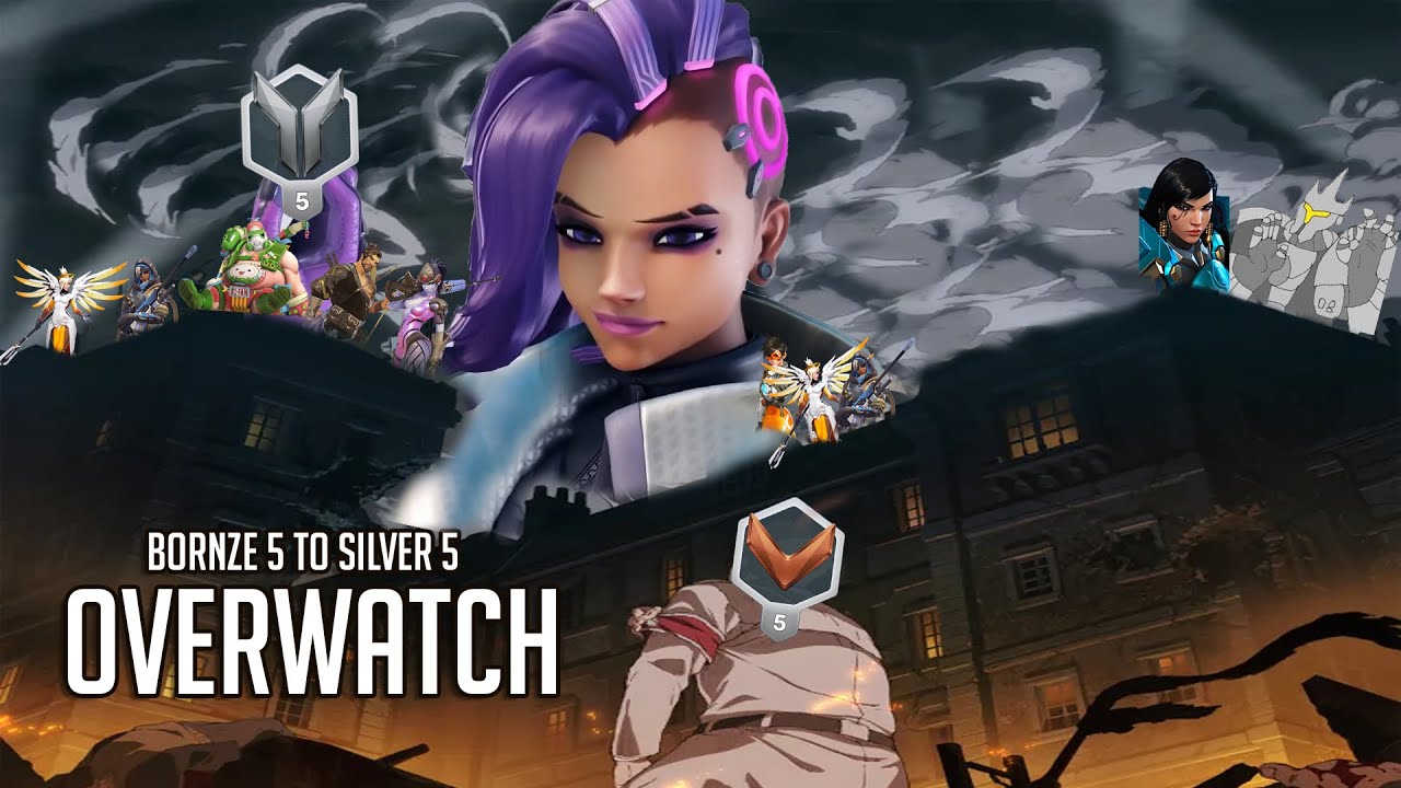 Climbing from bronze 5 to silver 5 | Overwatch 2 - YouTube