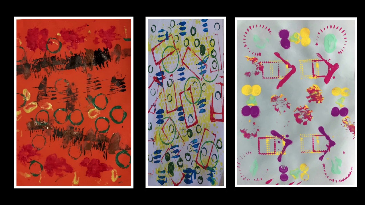 Year 1 Art - Printing with objects - YouTube
