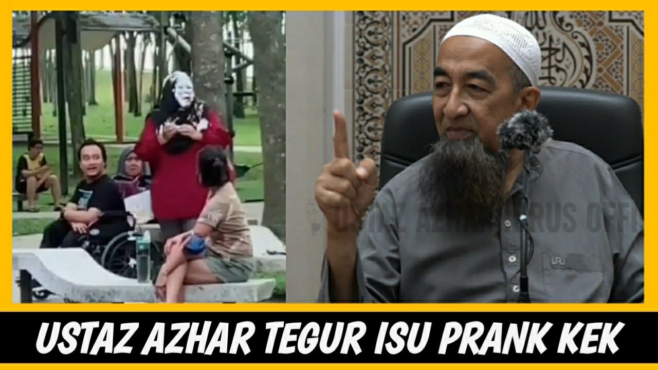 DENGAR APA KATA USTAZ AZHAR ISU PRANK HEMPUK KEK ATAS MUKA MAKCIK - YouTube