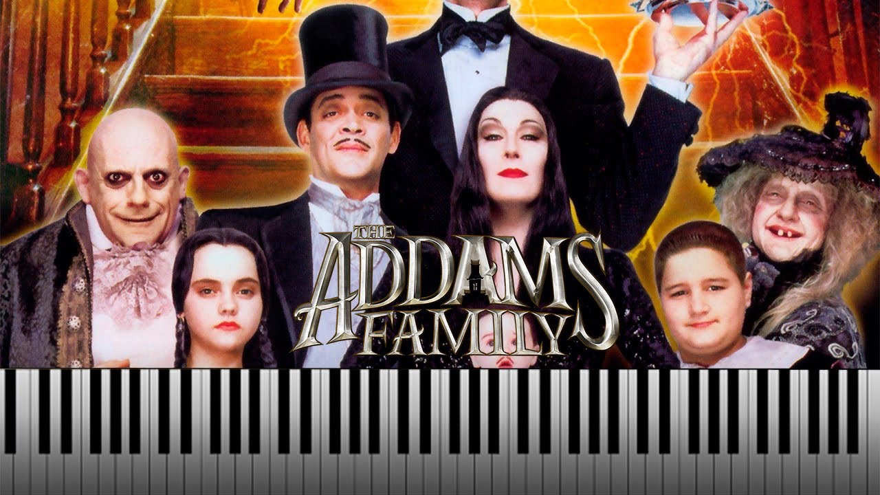 Piano Virtual #107 : Adams Family Theme - YouTube