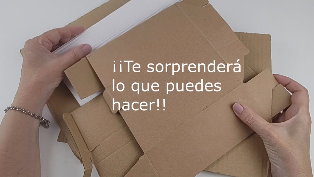 Amé hacer esta ADORABLE y FÁCIL IDEA con CARTÓN - Manualidades ...