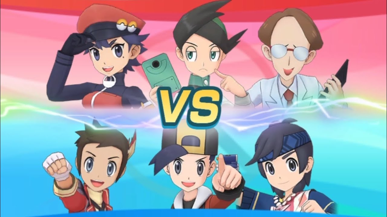 Pokémon Masters EX | ( NC Brendan, Variety Ethan, NC Elio ) VS 15 ...