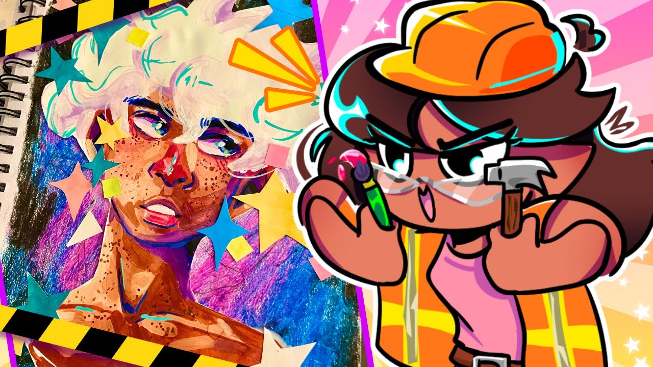 💫💝FIXING PAGES IN MY SKETCHBOOK!! 💝💫| Draw & Chat | ep. 1 | Kaleido ...