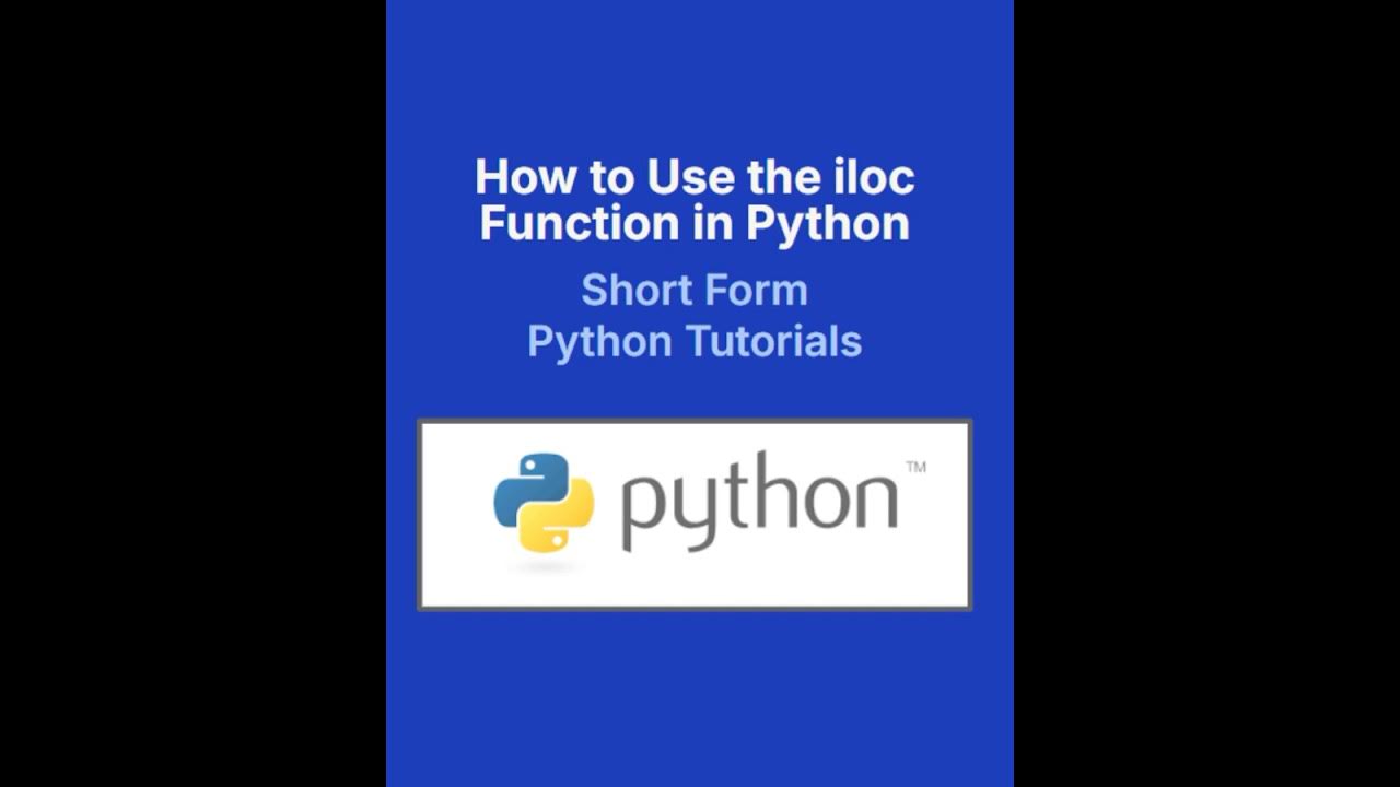 Python .iloc Tutorial with Seaborn Iris Dataset | Slice Data & Calculate Means Easily - YouTube