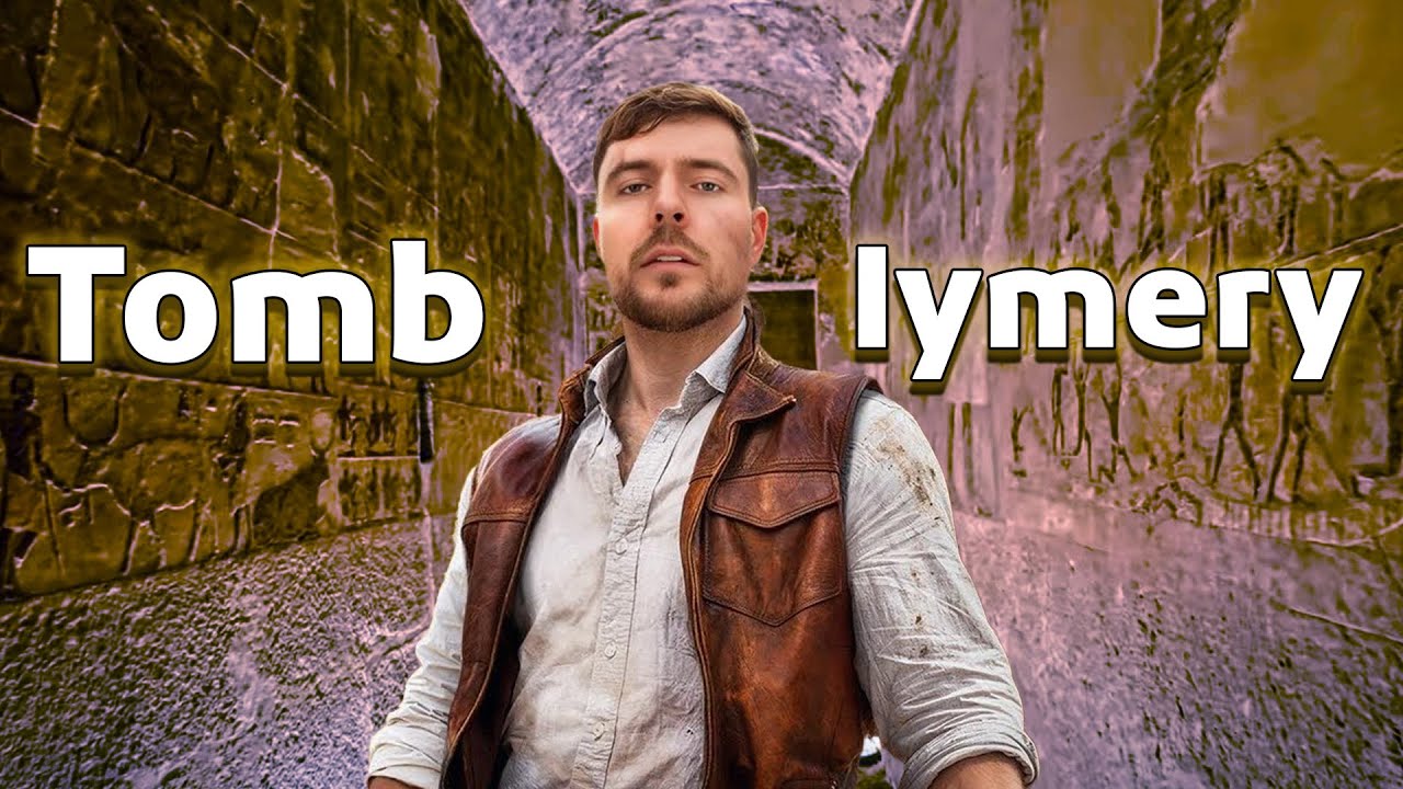 The Tomb of Iymery the Tomb MrBeast entered | 100 Hours Inside The ...