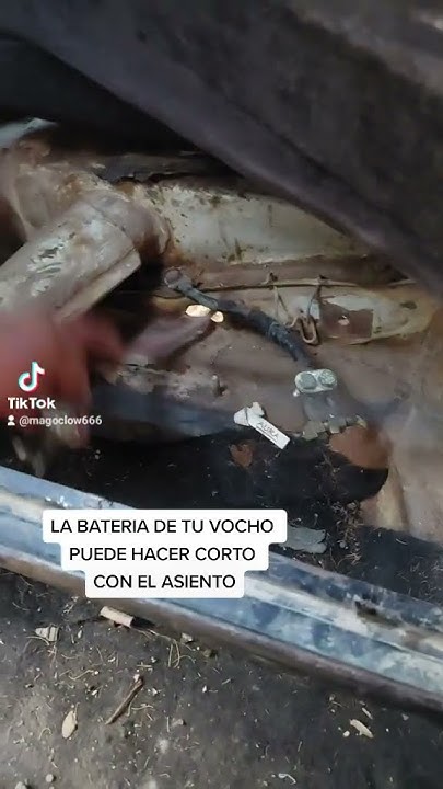 BATERIA DEL VOCHO PUEDE HACER CORTO - YouTube