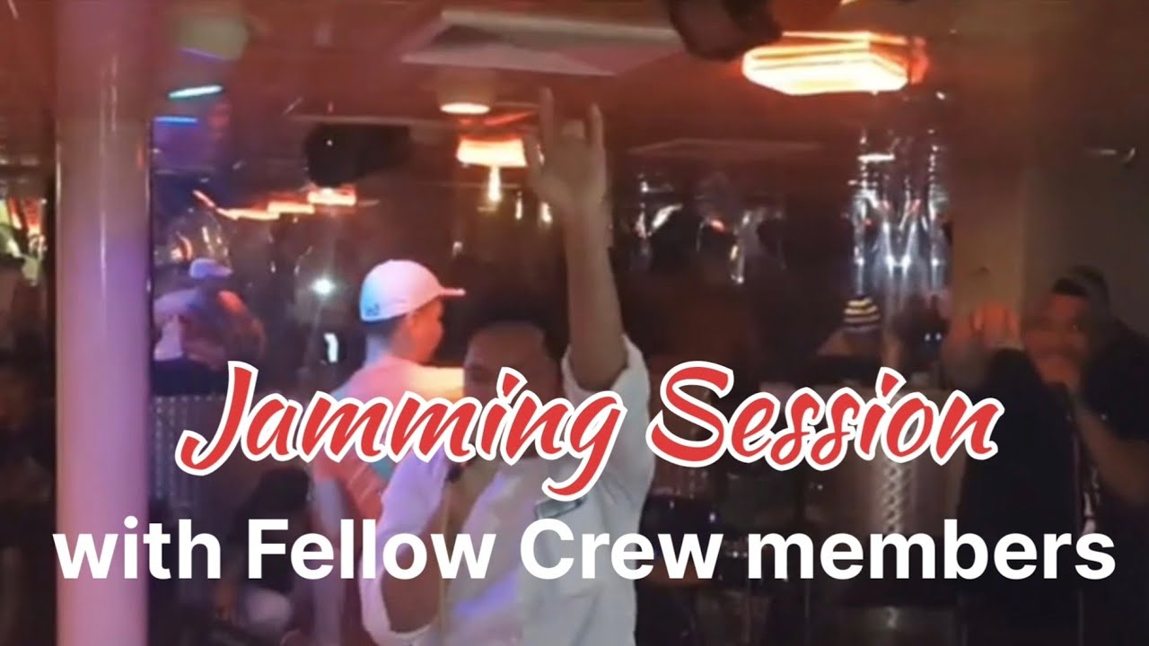 Filipino night Party with fellow Crew members at the crew bar # ...