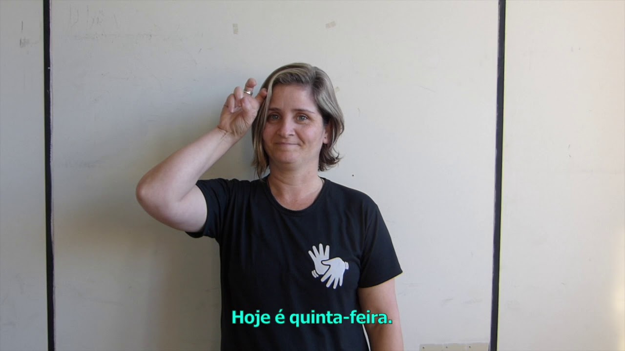 Minuto em libras - vídeo 4 - YouTube