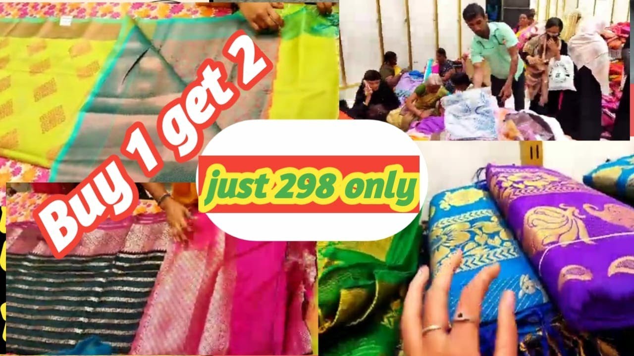 jeyachandran textiles aadi offer must watch 😱 only #298 - YouTube