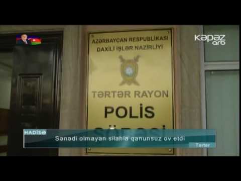 Sənədi olmayan silahla qanunsuz ov etdi - ARB Kəpəz