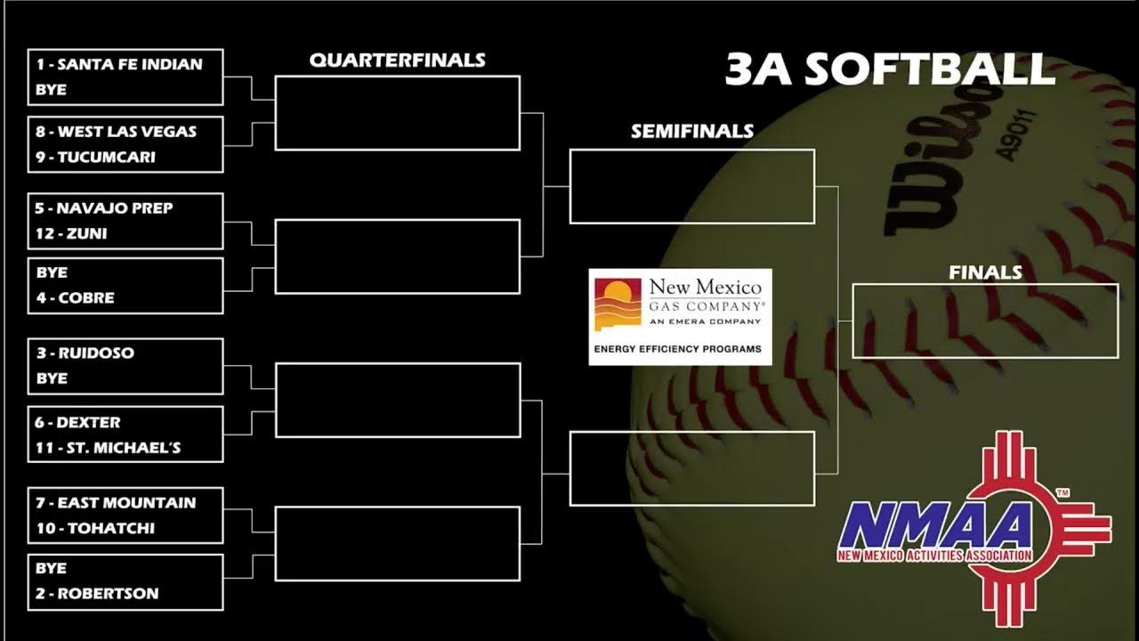 2023 NMAA Class A2A and 3A Softball Seeding and Selection Show - YouTube