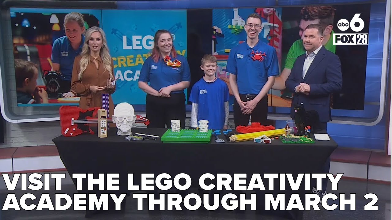 Lego Creativity Academy happening through March 2nd - YouTube
