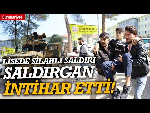 Şanlıurfa'da lisede silahlı saldırı: Çok sayıda yaralı var!