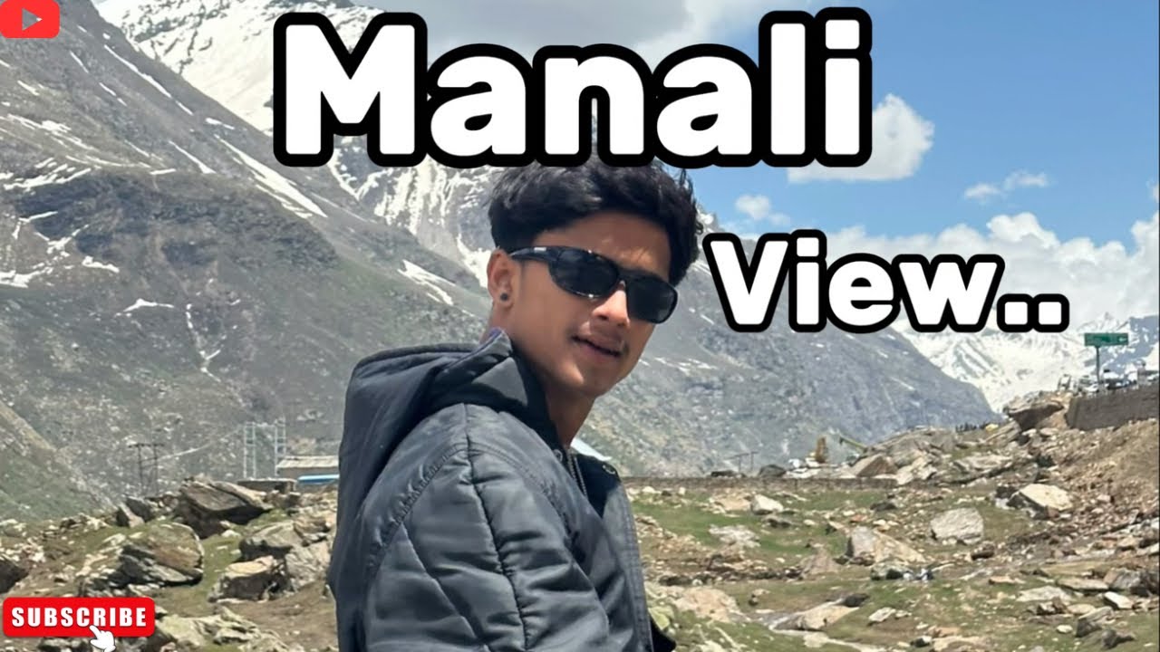 Manali ka view dekhlo guyzz…🏔️🥰 #rohan #funny #youtube #me #manali # ...