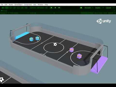 Unity ML-Agentsによる強化学習：サンプルプログラムを動かしてみる（SoccerTwos） - YouTube