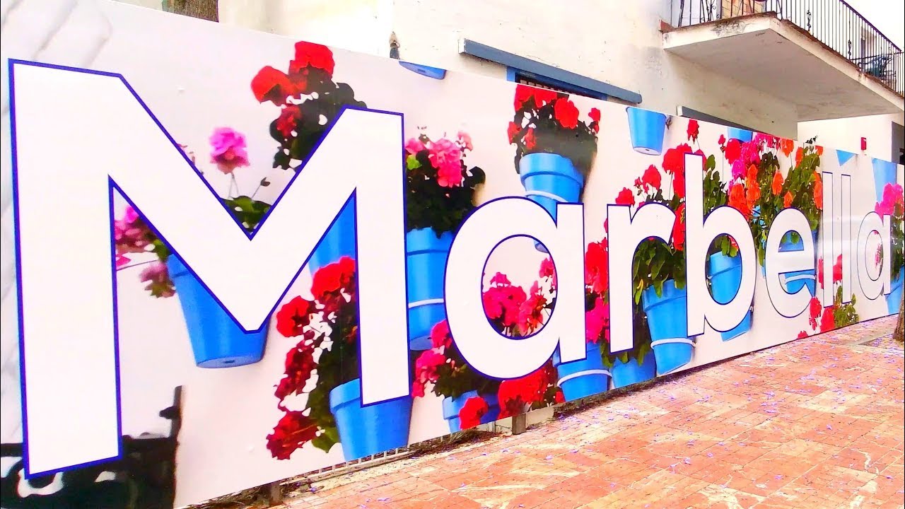 Marbella Beautiful Prestigious City Relaxing 4K Virtual Walking Tour ...