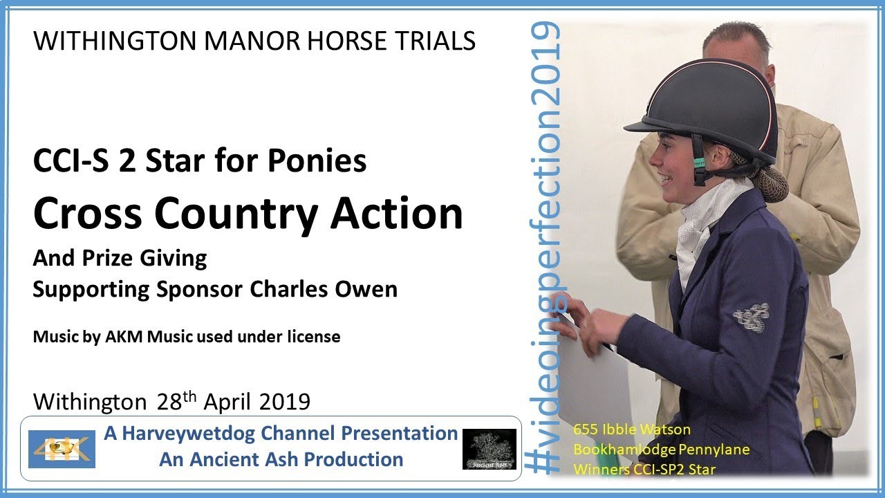 Withington Manor Horse Trials 2019: Pony CCI-S 2 Star - YouTube