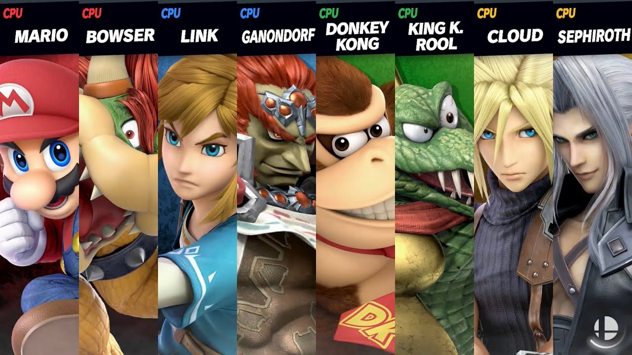 Super Smash Bros. Ultimate - Enemies Team Up - YouTube