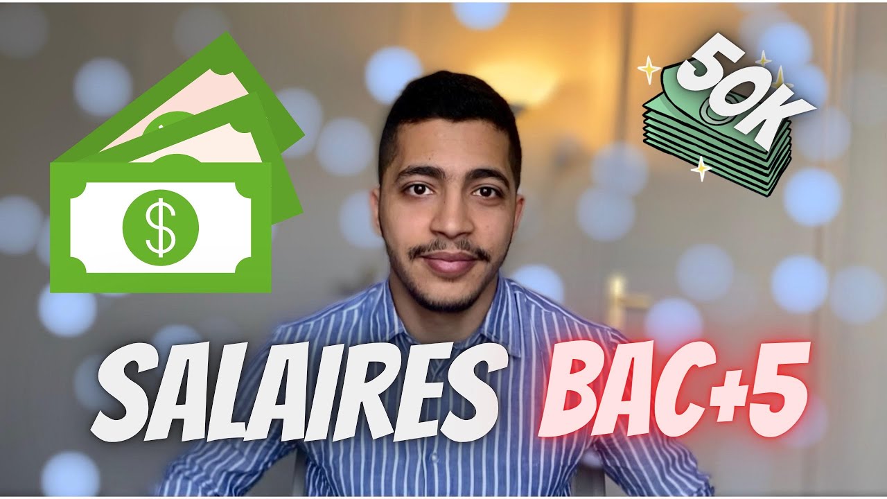 COMBIEN GAGNE un niveau BAC+5 en France ? - salaires 2023 - YouTube