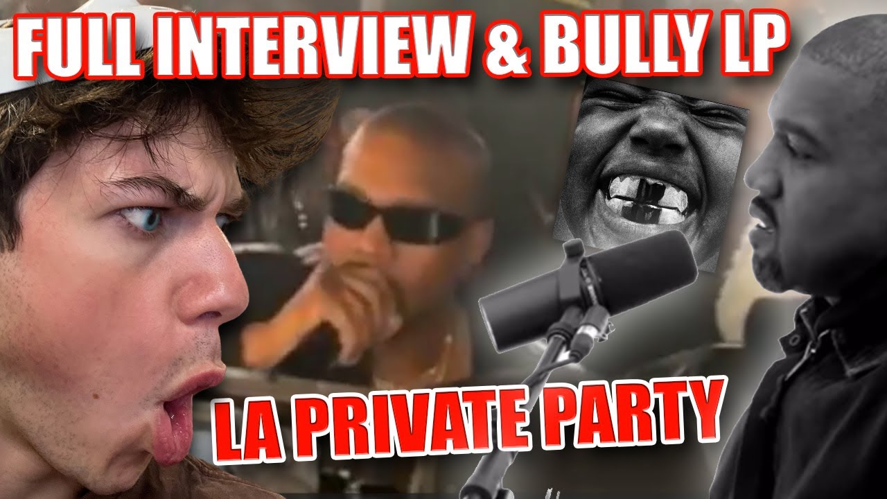 Ye "THE DOWNLOAD PT. 2" FULL INTERVIEW AND BULLY LP | LOS ANGELES ...