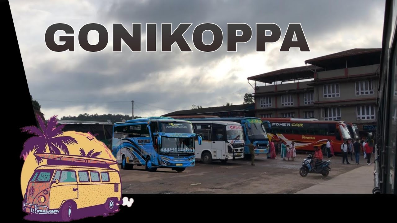 Gonikoppal Town in September After Rain - YouTube