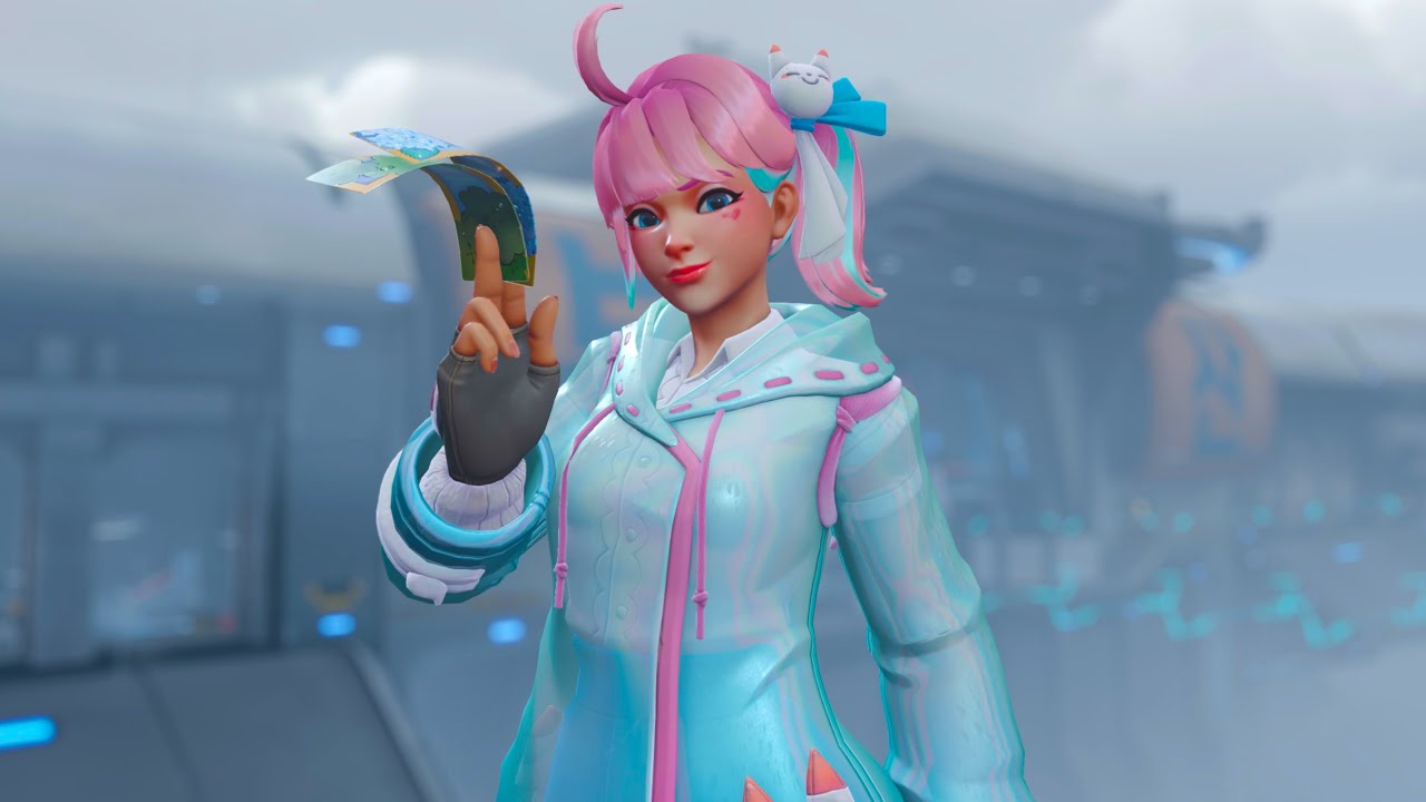 NEW Rainy Day Kiriko Skin Showcase | Overwatch 2 - YouTube