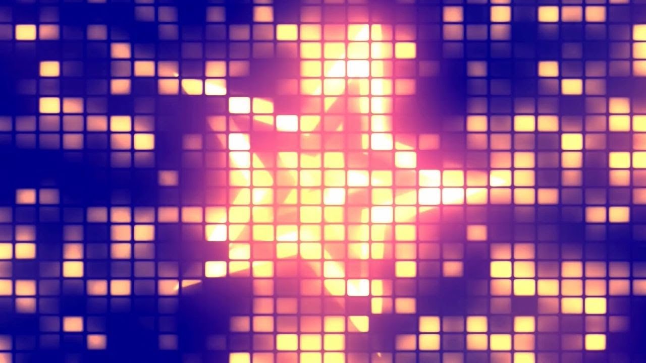 Dance Party Background Lights Hd