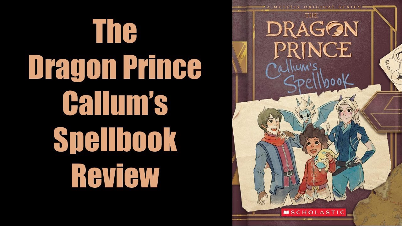 The Dragon Prince Callum's Spellbook Review - YouTube