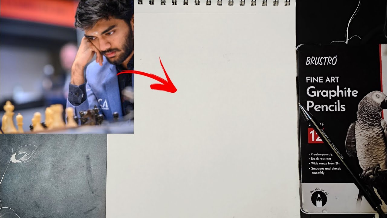 Draw with me - Gukesh dommaraju drawing, Indian chess champion ...