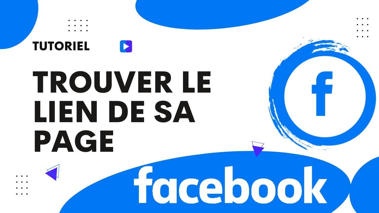 Comment trouver le lien de ma page Facebook - YouTube