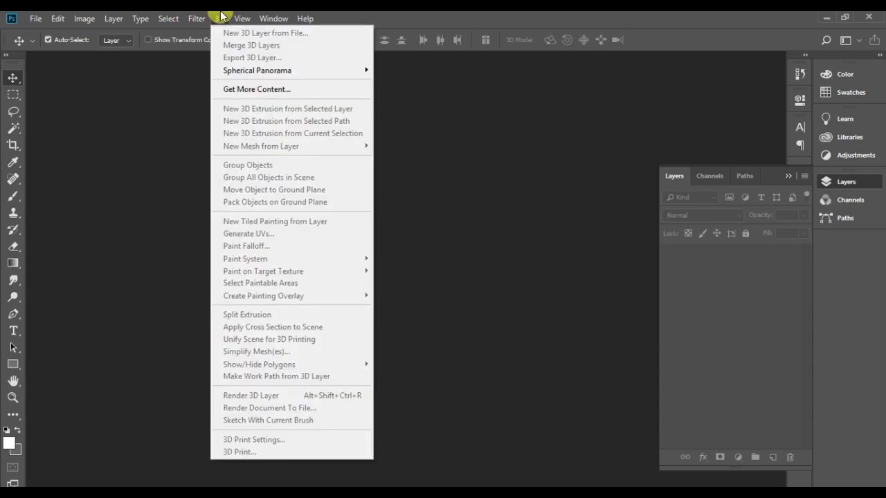 photoshop Interface Learn Adobe Photoshop online course - YouTube