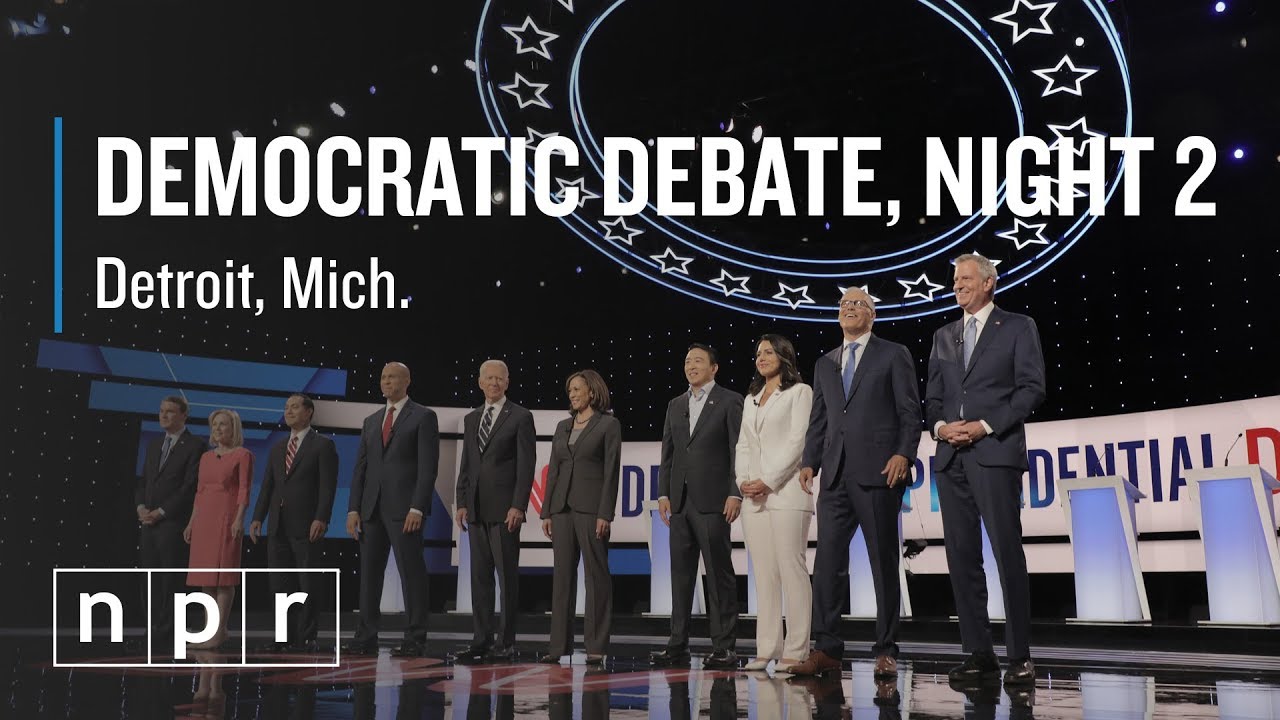 NPR Politics: Analysis After Night 2 of Second Democratic Debate - YouTube