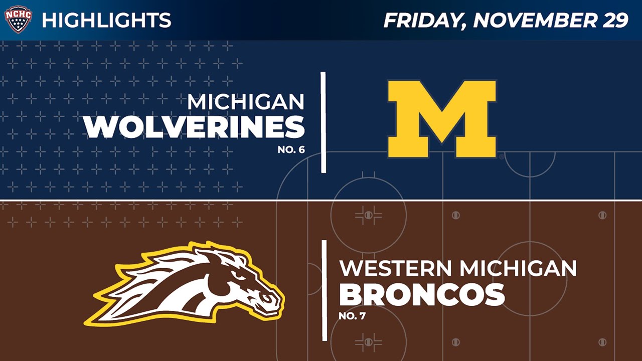 11/29/24 - Michigan at Western Michigan Highlights - YouTube