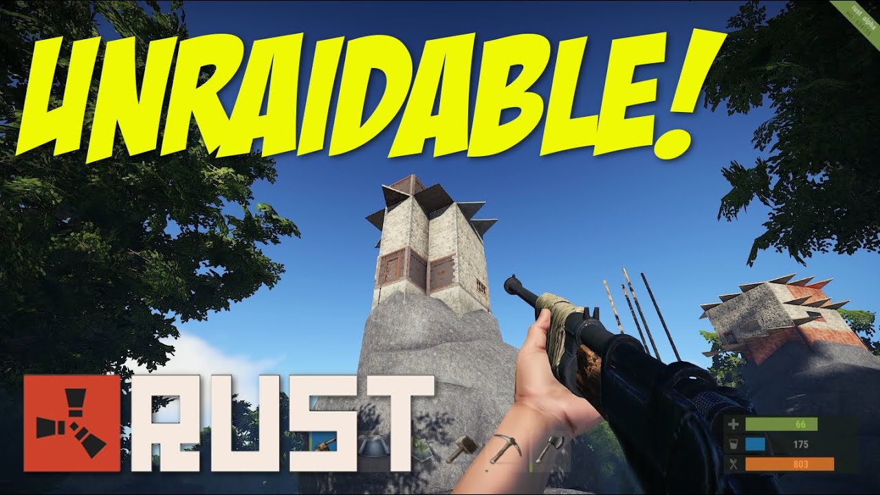 Rust: Part 3 - Making an Unraidable Base! - YouTube
